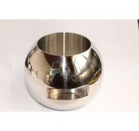 China Sliver 201/304/316L Stainless Mini Ball Valve with Straight-through Design and Mirror Polished Surface for sale