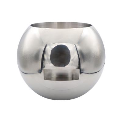 China Mirror Polished DN65-DN100 Stainless One Piece Ball Valve with Guaranteed Corrosion Resistance and Straight-through Flow for sale