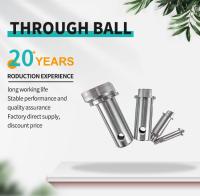 China DN25 Stainless Steel 316L Floating Straight Through Valve Ball with Customized OEM Support and Mirror Polished Surface for sale