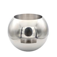 China Popular Products DN250-DN500 Straight-through Ball Valve Spare Part with Mirror Polished Surface and Corrosion Resistance for sale