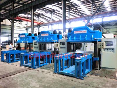 China 4 Columns Rubber Hydraulic Compression Moulding Press 2000x2000mm Heating Plate for sale
