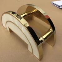 China Bespoke Stainless Steel Art Door Handle 304 316 Custom Length 850-1200mm for sale