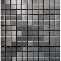 China 3D Stainless Steel Mosaic Bathroom Floor Tiles 10x10mm for Wall Cladding for sale