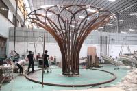 China 20′Feet Stainless Steel Sculptures , Customized Metal Crafted for sale