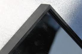 China Matt Black Mirror Metal Frame Stainless Steel Structural Framework 40000 Sqm Factory for sale