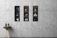 China Stainless Steel Recessed Wall Niche 304 750mmx125mmx250mm for Shower Bathroom Storage for sale