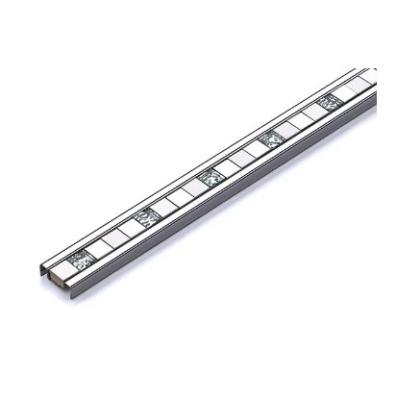 China Aluminum Glass Metal Trim for Furniture Edging and Framing Decoration 3m Length for sale