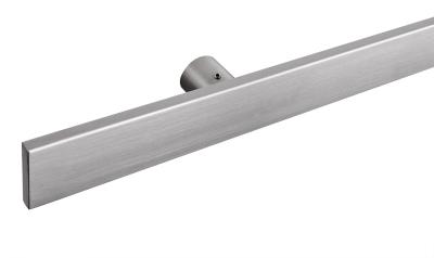China Stainless Steel Handrail Wall Mounted Metal Handgrip 304 316 Glass Railing 850mm Height for sale