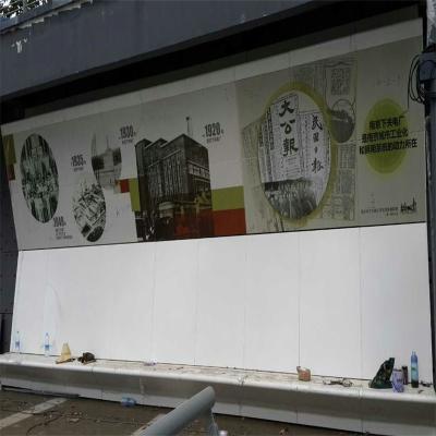 China Signage & Wayfinding Elements Of Vitreous Enamel Panels In Artworks for sale