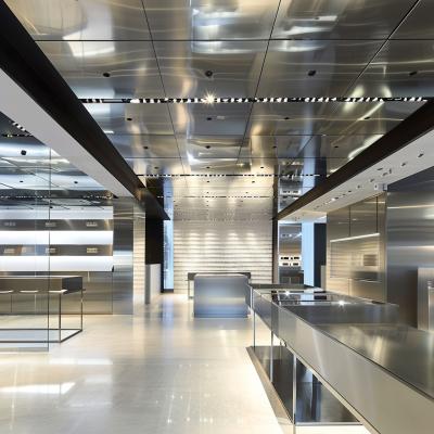 China Stainless Steel Acoustic Ceiling Tiles 0.5-3.0mm 304 Grade Decorative Panels for sale