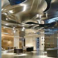 China 0.8-3.0mm SGS Sleek And Functional Stainless Steel Ceiling Panels for sale