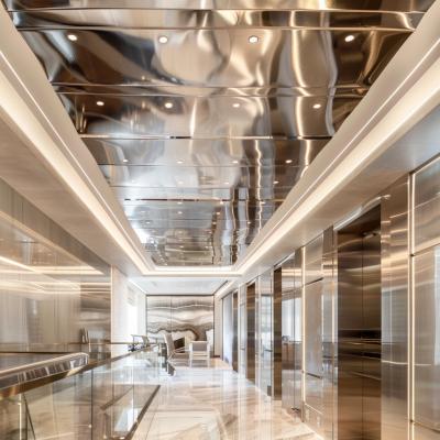 China Stainless Steel Honeycomb Panel Fireproof Waterproof 304 316 Grade for Wall Cladding for sale