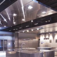China 304 316 Stainless Steel Ceiling Tiles 0.5-3.0mm Easy Cleaning Decorative for sale