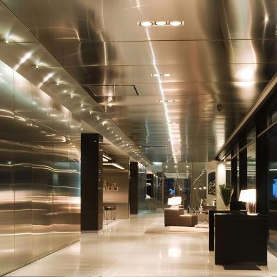 China Stainless Steel Ceiling Systems 304 316 201 430 for Conference Rooms Max 4000mm for sale