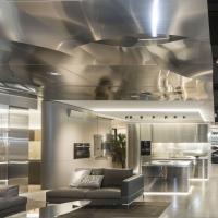 China Ceiling Mounted Commercial Grade Stainless Steel Ceiling Tiles For Hospitals for sale