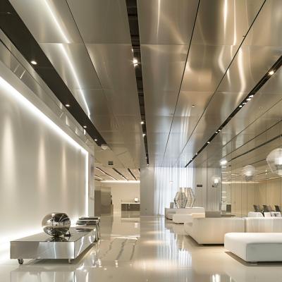 China Stainless Steel Ceiling Panels 304 316 201 430 PVD Finish 0.5-3.0mm for sale
