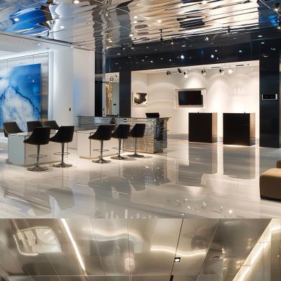 China 304 316 Stainless Steel Ceiling Grids 0.5-3.0mm Thickness Easy Installation for sale