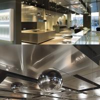 China High Intensity Mirror Finish Embossed Decorative Panel Water Ripple Stainless Steel Sheet for sale