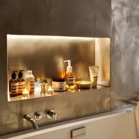 China 304/316 Stainless Steel Recessed Wall Niche 750x125x250mm for Bathroom Storage for sale