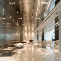China A Class Fireproof Stainless Steel Honeycomb Wall Panel Cladding 10-20mm for sale