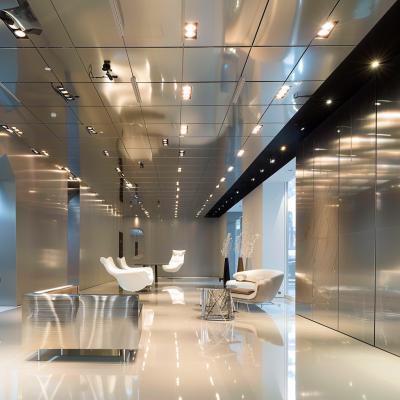 China Stainless Steel Honeycomb Panel Wall Cladding 10-20mm Fireproof Waterproof for Hotel for sale