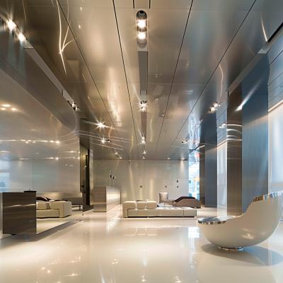 China Stainless Steel Honeycomb Wall Panel Cladding 304 10-20mm Fireproof for Architecture for sale