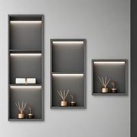 China 304 316 Stainless Steel Recessed Wall Niche 750mm x 125mm x 250mm for Bathroom for sale