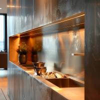 China 304 316 Stainless Steel Recessed Shower Niche 750x125x250mm Custom Sizes for sale