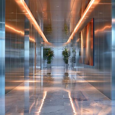 China A Class Durable Stainless Steel Cladding for Modern Buildings for sale