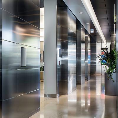 China Stainless Steel Honeycomb Panel Mirror Finish 10-20mm for Energy Efficient Building Cladding for sale