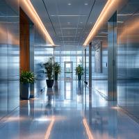 China Eco-Smart Stainless Steel Cladding, Recyclable, Silver, for Green Buildings for sale