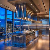 China Fire-Safe Stainless Steel Honeycomb Panel Brushed Nickel 304 Grade 10-20mm Thickness for sale