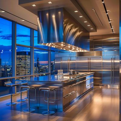 China Fire-Safe Stainless Steel Honeycomb Panel Brushed Nickel 304 Grade 10-20mm Thickness for sale