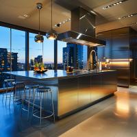 China Premium Stainless Steel Facade, Mirror Polished, 5mm Thick, for Luxury Developments for sale