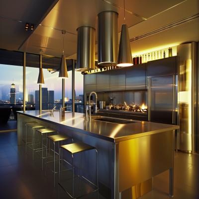 China Architectural Stainless Steel Cladding, Glossy White, for Modern Home Exteriors for sale