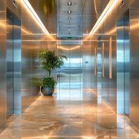 China Luxurious Stainless Steel Cladding Elite Silver For High-End Commercial Use for sale