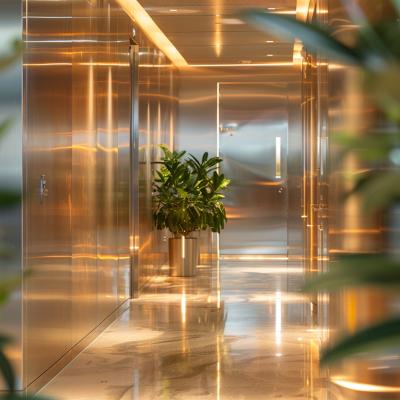 China Lightweight Stainless Steel Honeycomb Panel 10-20mm Fireproof A Class for Modern Construction for sale