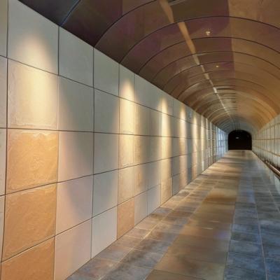 China ASTM EN GB Graffiti Proof Cleanable Vitreous Enamel Panel For Urban Environments for sale