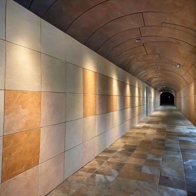 China Streamlined Integrated Vitreous Enamel Panel For Continuous Surfaces for sale