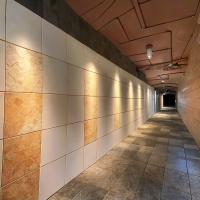 China Innovative Cutting-Edge Vitreous Enamel Panel For Modern Architecture for sale