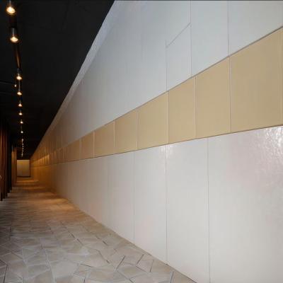 China Vitreous Enamel Wall Cladding Panel 1.5mm Thickness 2500mm Length for Exterior Facade for sale