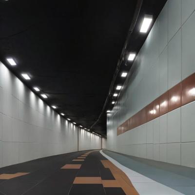 China Vitreous Enamel Wall Cladding Panel 1.5mm Steel Building Exterior for sale