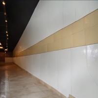 China Vitreous Enamel Panels 1.5mm Thickness Heat Resistant Industrial Wall Cladding for sale
