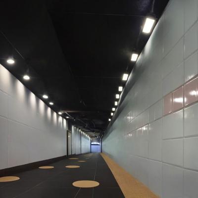 China Sleek Streamlined Vitreous Enamel Panels for Modern Architecture for sale