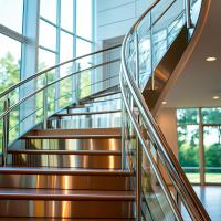 China Heavy-Duty Stainless Steel Handrails for High-End Residences for sale