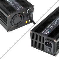 China 6a 48v 5a Battery Charger Silver Electronic Power Charger LifePo4 for sale