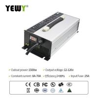 China 20A 1.5Kw High Power Battery Chargers 60v Li Ion Battery Universal Charger for sale