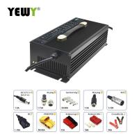China 3S 4S 12 Volt 100 Amp Battery Charger Forklift Waterproof IP65 for sale