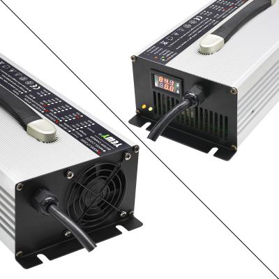 China DC 24V 60A Battery Charger PFM Grass Trimmer Battery Chargers for sale