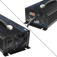 China 48V 36V 24V 12V Lithium Battery Charger Smart High Efficiency for sale
